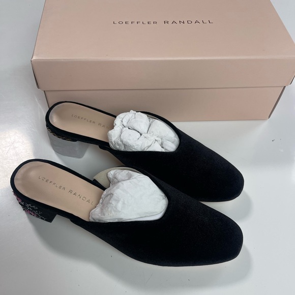 Loeffler Randall | Shoes | Loeffler Randall Blackmulti Mules | Poshmark